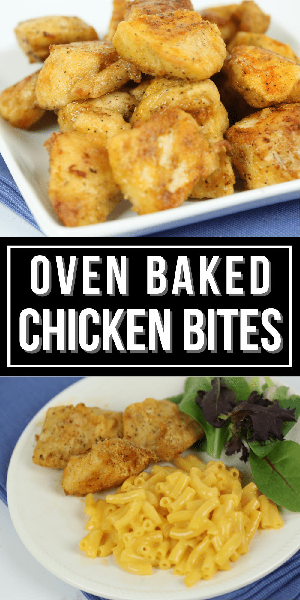 Oven Baked Chicken Bites | More Chicken Recipes