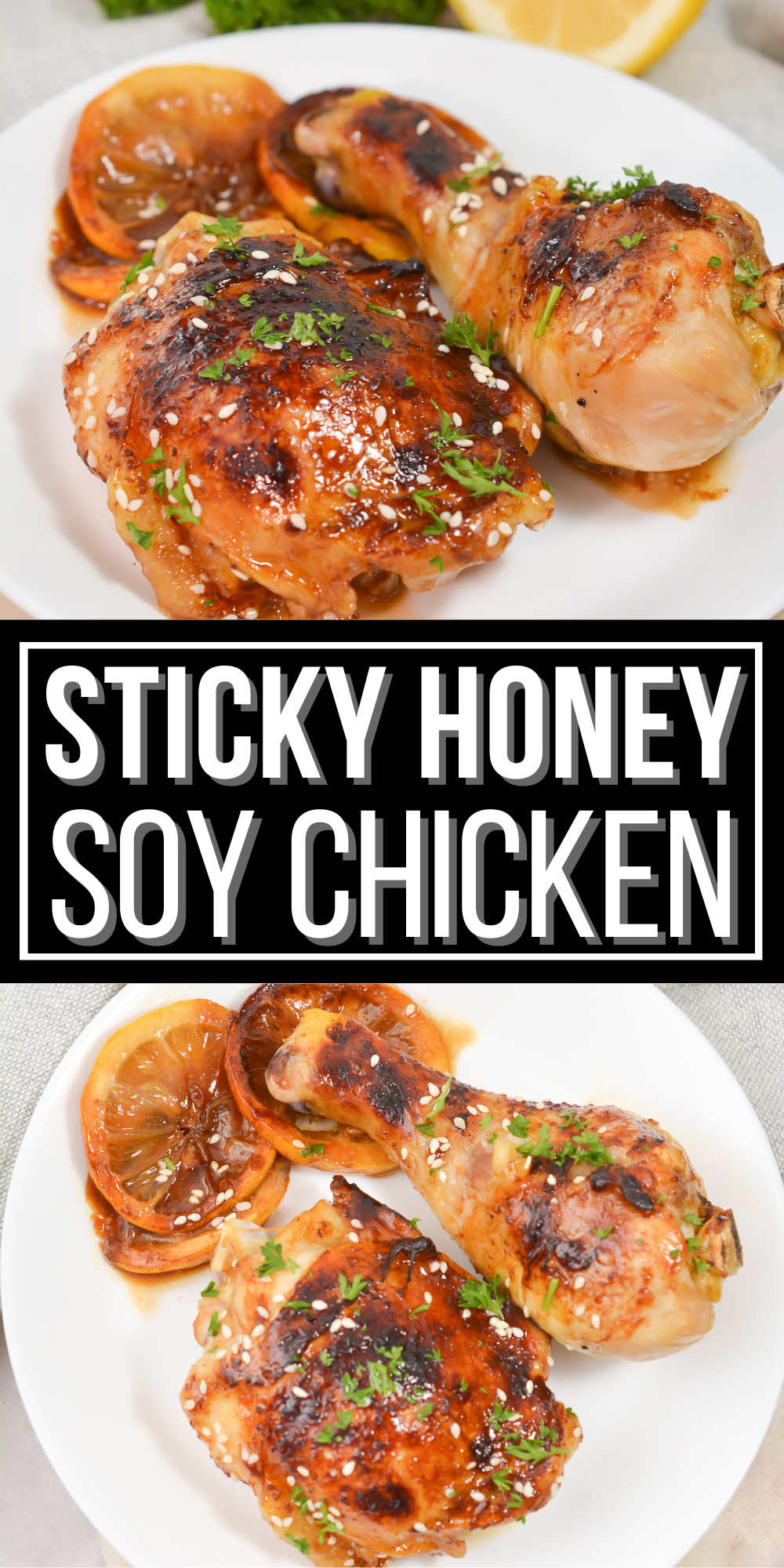 Sticky Honey Soy Chicken | More Chicken Recipes