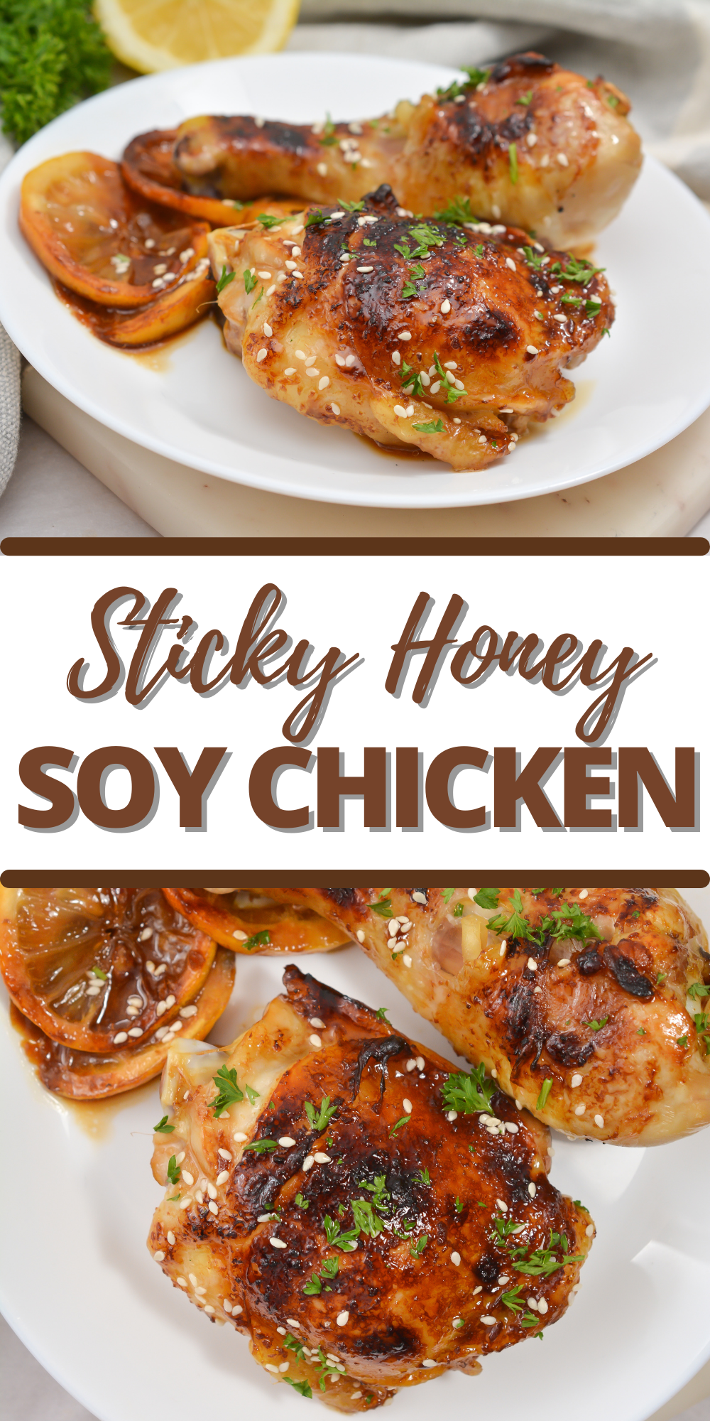 Sticky Honey Soy Chicken | More Chicken Recipes